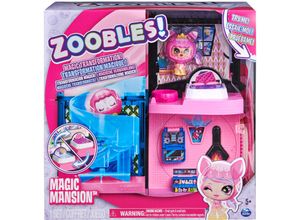 0778988369708 - Zoobles wandelbares Spielset mit magischer Villa und Z-Girl als exklusiver Sammelfigur Spielfigur