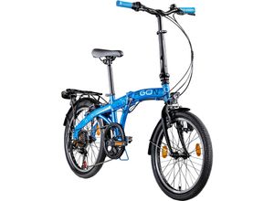 4250845938594 - Agon Parklane Klapprad für Damen und Herren 150 - 185 cm Klappfahrrad mit 6 Gängen Fahrrad Faltrad mit Beleuchtung StVZO und Fahrradständer