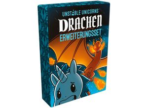 3558380109792 - Unstable Unicorns  - Drachen Erweiterungsset Kartenspiel