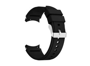 4066914172468 - Sport Ersatz Armband für Samsung Galaxy Watch 4 Classic 46 mm Silikon Band Loop