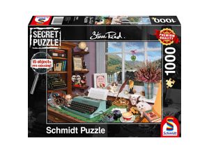 4001504599201 - Schmidt Puzzle 1000 - Am Schreibtisch (Puzzle)