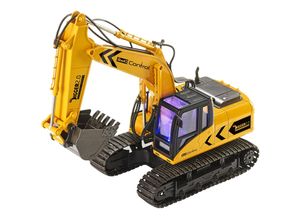 4009803249247 - RC Bagger Digger 20 Control Ferngesteuerter Raupenbagger im Maßstab 116 schaufelt wie ein großer Bagger zusätzlich mit wechselbarem Baumgreifer 57 cm