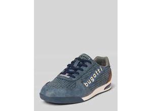 4061184658674 - Sneaker Herren Kunstleder indigo strukturiert