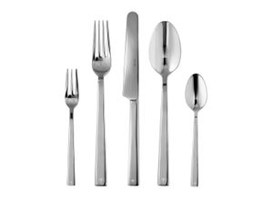 8014808373220 - Besteck-Set JOOP JOOP DINING GLAMOUR Essbesteck-Sets Gr 30 tlg silberfarben (edelstahlfarben) Besteckgarnituren aus glänzendem Edelstahl und JOOP Label