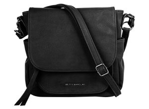 4022581341934 - Umhängetasche BETTY BARCLAY Damen Gr B H T 23cm x 22cm x 10cm onesize schwarz Polyurethan (PU) unifarben Taschen