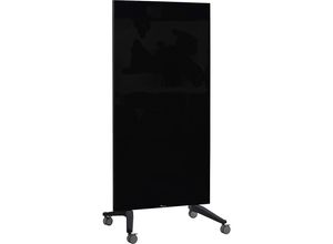 8713797083638 - Mobiles Glasboard Legamaster schwarz magnethaftend doppelseitig nutzbar B 900 x H 1750 mm