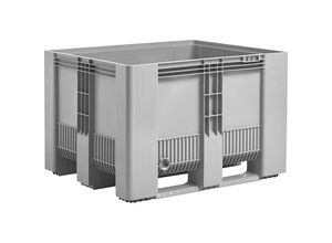 4260126616455 - Palettenbox SB3 Inhalt 610 l geschlossen grau ab 10 Stk kaiserkraft