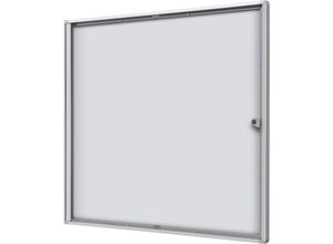 8595578346688 - eurokraft basic Info-Schaukasten für innen Metallrückwand 6 DIN A4-Blätter HxB 655 x 711 mm ab 5 Stk