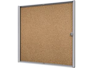 4061753028105 - eurokraft basic Info-Schaukasten für innen Korkrückwand 6 DIN A4-Blätter HxB 655 x 711 mm ab 5 Stk