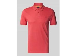 4063545929898 - Slim Fit Poloshirt mit Label-Badge Modell Passenger