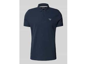 5020985417216 - Slim Fit Poloshirt mit Label-Stitching