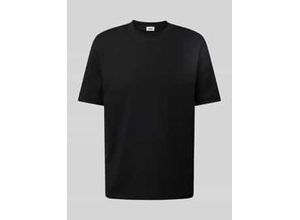 4064908711846 - T-Shirt mit geripptem Rundhalsausschnitt Modell RAPHAEL