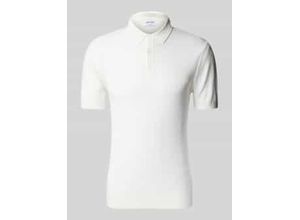 8052136795512 - Slim Fit Poloshirt mit gerippten Abschlüssen