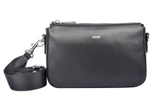 4053533953691 - Umhängetasche JOOP sofisticato 10 jasmina shoulderbag shz Damen Gr B H T 24cm x 15cm x 6cm schwarz Leder unifarben Taschen Handtasche Damen Schultertasche Tasche Damen