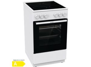 3838782619090 - GORENJE GEC5A21WG Standherd (EEK A Elektrokochfeld 74 Liter)