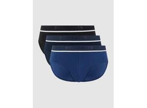 4007065799906 - Rio-Slips 3er-Pack Organic Cotton Webgummibund blau schwarz - 95 5 für Herren 4