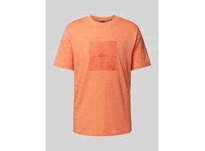 4063546209302 - T-Shirt mit Label-Print