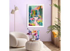 8714597655568 - Kunstdruck REINDERS Mountain Canyon bunt (farbe bild(er) bunt) B50cm H70cm T22cm Holz Bilder