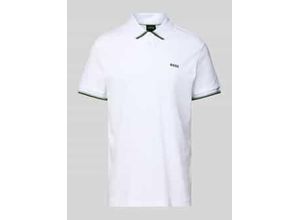 4063545041163 - Regular Fit Poloshirt mit Label-Print Modell Paddy Lux Heritage