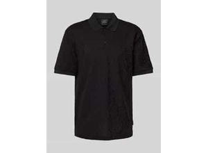 8059650952285 - Regular Fit Poloshirt mit Strukturmuster