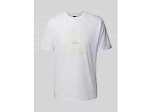 4063546207582 - T-Shirt mit Label-Print