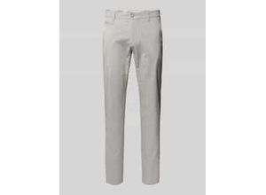 4067829563303 - Regular Fit Chino mit Strukturmuster Modell FABIO