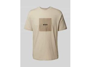 4063546207957 - T-Shirt mit Label-Print