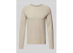 5713776131032 - Jack & Jones - Essentials - Strickpullover mit Raglanärmeln und Rundhalsausschnitt-Neutral