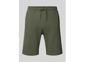 4069469191847 - Regular Fit Shorts mit Strukturmuster