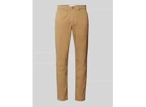 5715368313154 - Slim Fit Chino in unifarbenem Design Modell NEW Miles