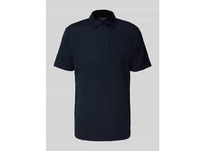 4066425718957 - Regular Fit Poloshirt aus Leinen-Elasthan-Mix