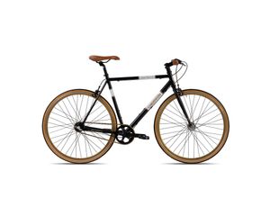 4250585414617 - Chrisson Vintage Road N3 Fitnessbike 28 Zoll 160 - 190 cm Urban Bike 3 Gang Nabenschaltung Fitnessrad Fahrrad retro schwarz 59 cm