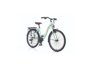 4260627055388 - 24 Zoll Alu City Bike Mädchen Fahrrad Kinderfahrrad Shimano 21 Gang Rh 41 cm