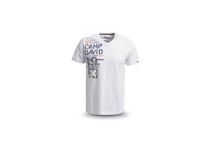 4065741033102 - Camp David T-Shirt RH V neck 1 2 Gr 3XL weiss