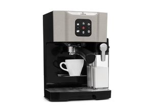 4060656104916 - BellaVita Kaffeemaschine 3-in-1 1450 W 20 Bar Milchschäumer Grau