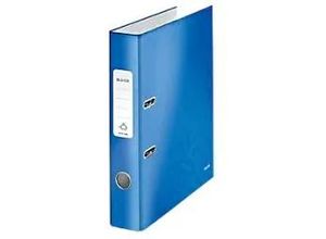 4002432394746 - Ordner WOW 1006-00-36 A4 52mm schmal PP vollfarbig blau metallic 4002432394746 Leitz