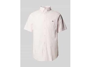 7325707496202 - Vichy-Karohemd Button-down-­Kragen GANT rosé 41 42