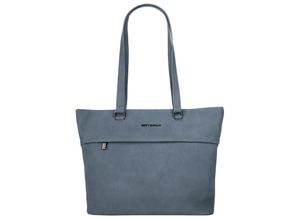4022581342023 - Shopper BETTY BARCLAY Damen Gr B H T 30cm x 30cm x 8cm onesize blau (hellblau) Polyurethan (PU) unifarben Taschen