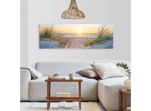 8714597656510 - Deco-Panel REINDERS Golden Hour beige (farbe bild(er) beige) B156cm H52cm T2cm Holz Bilder