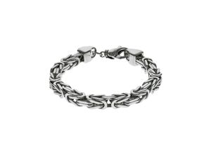 4006046338431 - Armband ZEEME Königskette 925-  Sterling Silber poliert Armbänder Gr 21cm Silber 925 (Sterlingsilber) weiß