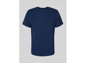 5715295780234 - T-Shirt mit geripptem Rundhalsausschnitt Modell Dinton