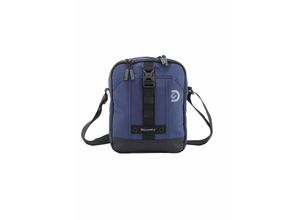 4895250105188 - Schultertasche DISCOVERY Shield Damen Gr B H T 26cm x 29cm x 28cm blau Kunstfaser unifarben Taschen aus recyceltem RPET-Polyester