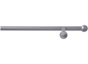 4015161076975 - Vorhangstange Bola Gr 18 grau (anthrazit) Gardinenstangen L 320cm Ø 20mm 1 läufig