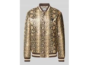 7618391517101 - Bomberjacke mit Animal-Print Modell SNAKE BOMBER