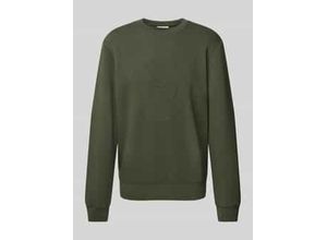 3617073907593 - Sweatshirt mit Label-Stitching