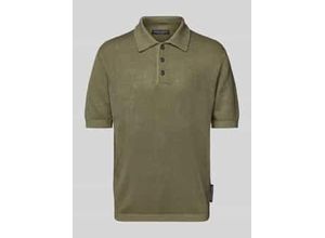 7325869337597 - Regular Fit Poloshirt aus Leinen-Baumwoll-Mix