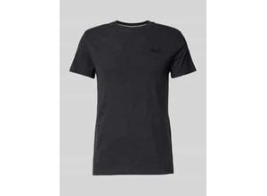 5059726868444 - Herren Essential T-Shirt aus Bio-Baumwolle mit Logo Schwarz - Größe M