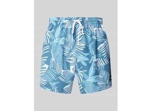 4063546675442 - Relaxed Fit Badeshorts mit Label-Badge Modell Piranha