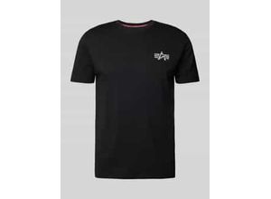 4059146782802 - Alpha Industries Signature BP T T-Shirt schwarz in M