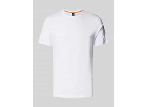 4063541344824 - T-Shirt in unifarbenem Design Modell Tegood